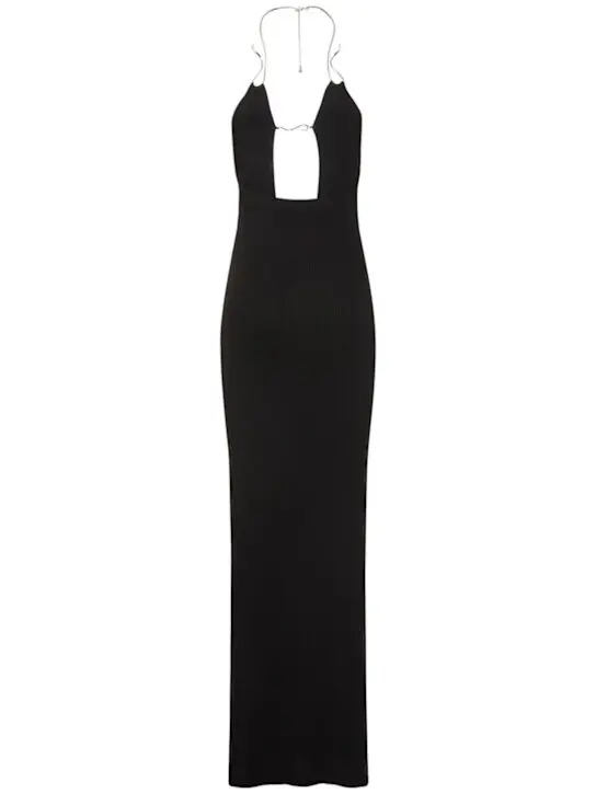 AYA MUSE Mirabi' Viscose Knit Maxi Dress