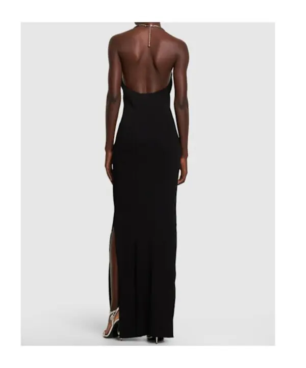 AYA MUSE Mirabi' Viscose Knit Maxi Dress