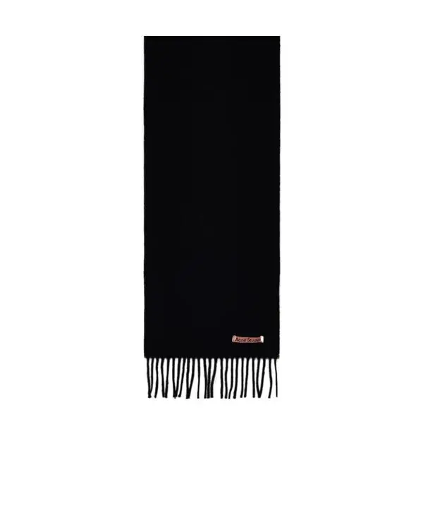 Acne Studios Logo-patch Wool Scarf