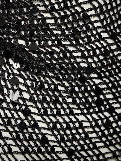 Coperni Sequins Crocheted Hollowed-out Extra-long Dress