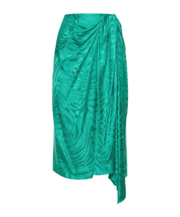Giuseppe Di Morabito Viscose Jacquard Mini Skirt