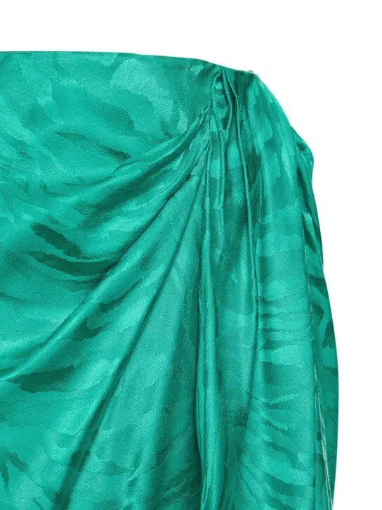 Giuseppe Di Morabito Viscose Jacquard Mini Skirt