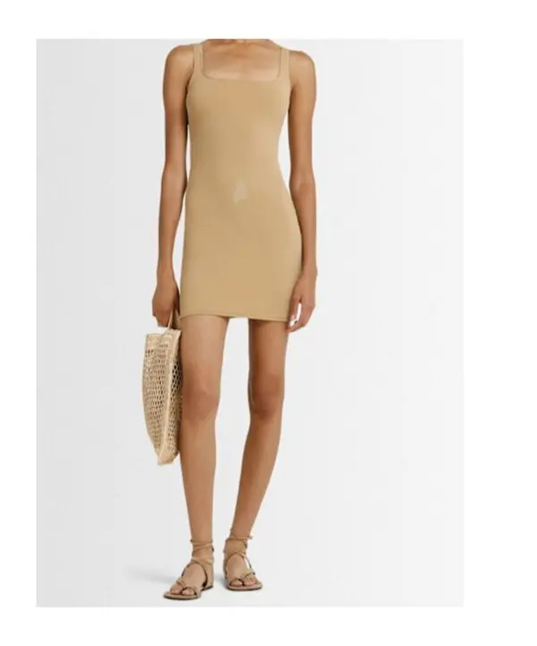 ENTIRE STUDIOS Square Neck Mini Dress
