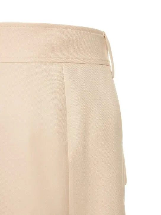 Giuseppe Di Morabito Lightweight Wool Mini Skirt