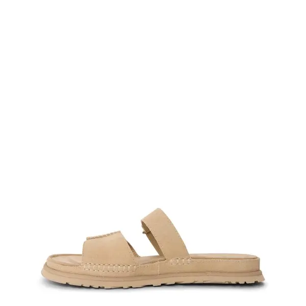 UGG Logo Detail Flat Sandals