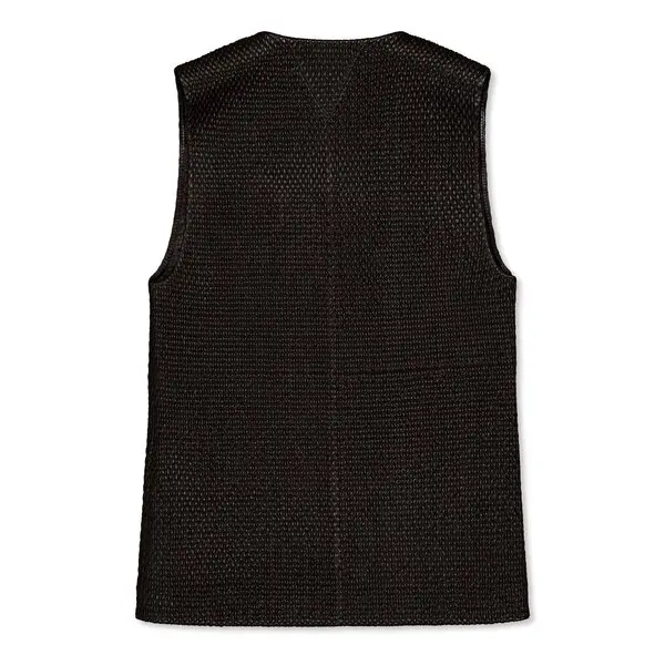 Bottega Veneta Leather Tailored Fit Jacket