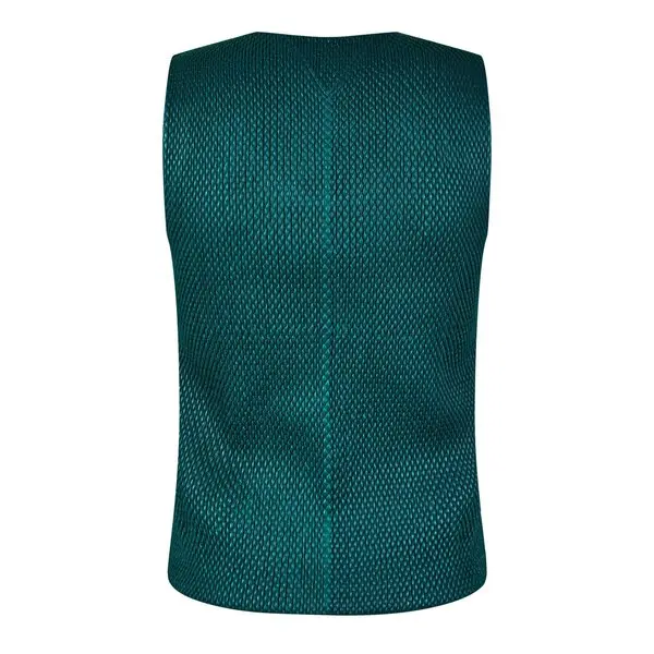 Bottega Veneta Solid Color Leather Tailored Jacket