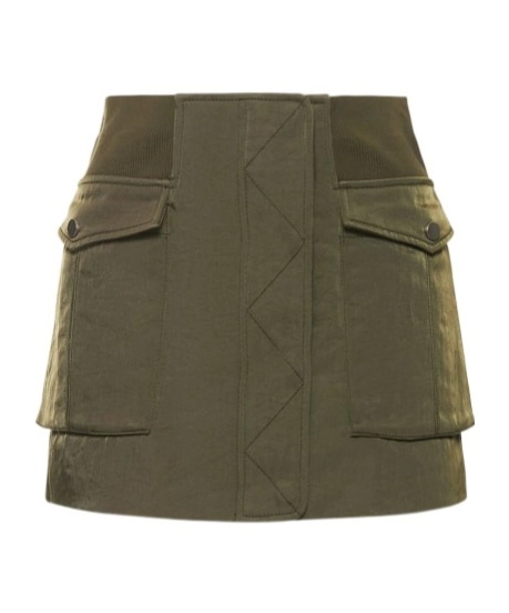 DION LEE Cargo Workwear Mini Skirt