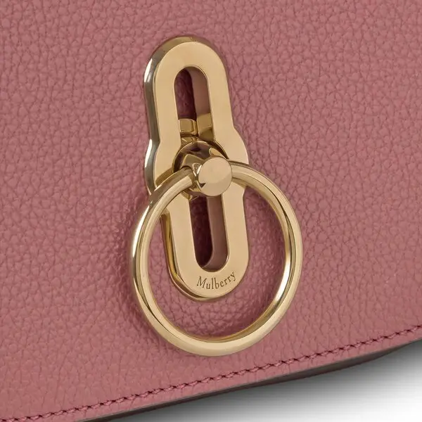 Mulberry Solid Color Shoulder Bag