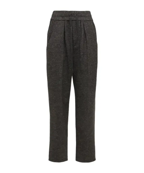 Isabel Marant Étoile Miroki Cotton Blend Straight Pants