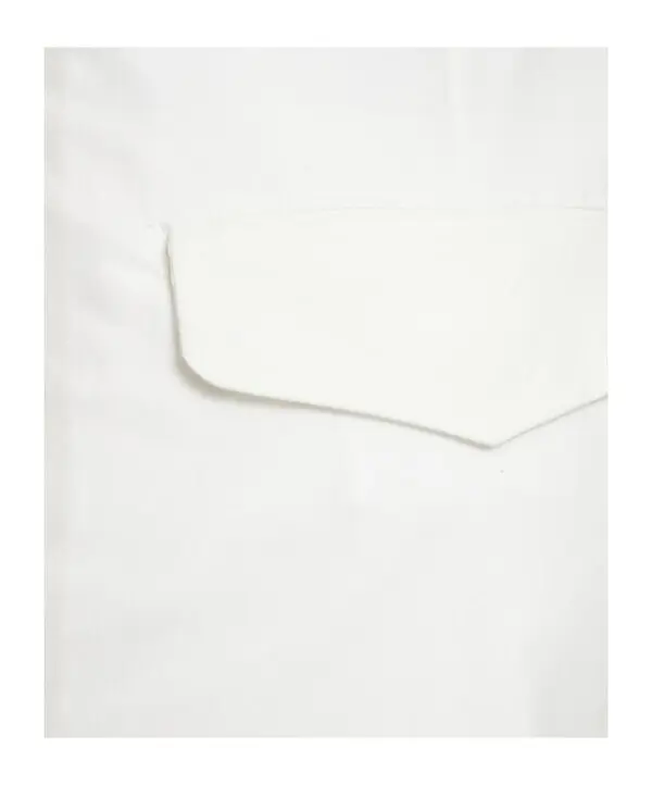 ANN DEMEULEMEESTER Waxed Cotton Wide Pants