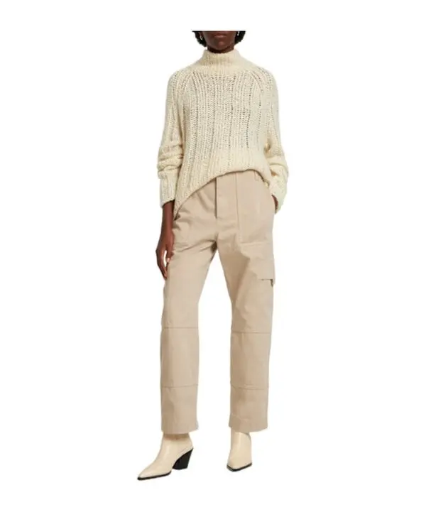 Isabel Marant Étoile Samson Straight Cotton Pants
