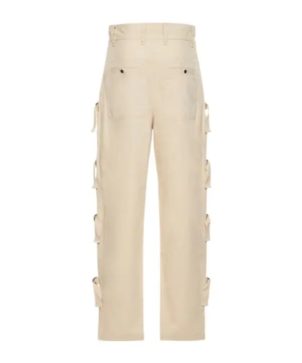 Isabel Marant Étoile Keowina Cotton Straight Pants