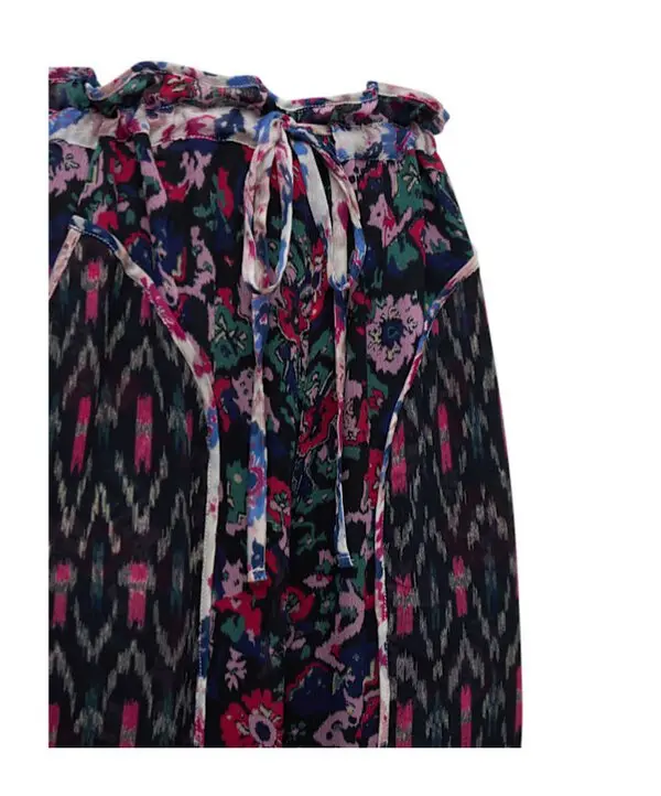 Isabel Marant Étoile Ryama Printed Chiffon Pants