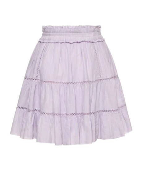 Isabel Marant Étoile Cotton Blend Gauze Mini Skirt