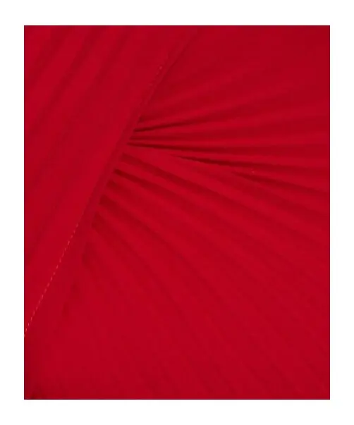 Valentino Garavani Diagonal Pleat Silk Georgette Mini Dress