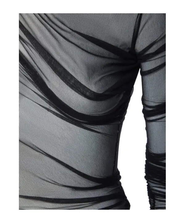 ANN DEMEULEMEESTER Ellie Tulle Midi Dress