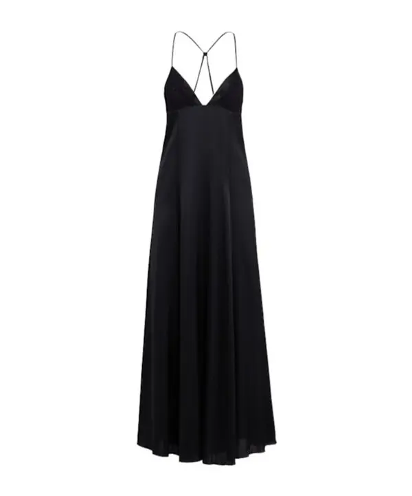 FORTE_FORTE Silk Slip Dress
