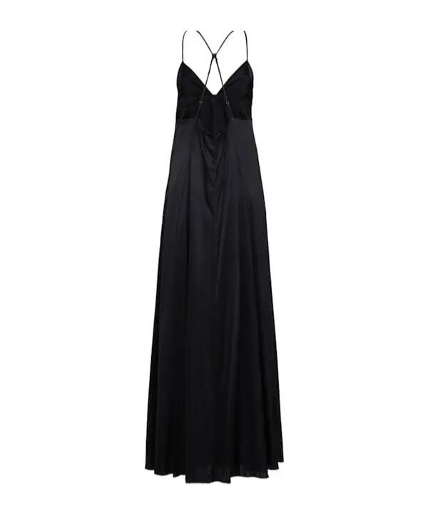 FORTE_FORTE Silk Slip Dress