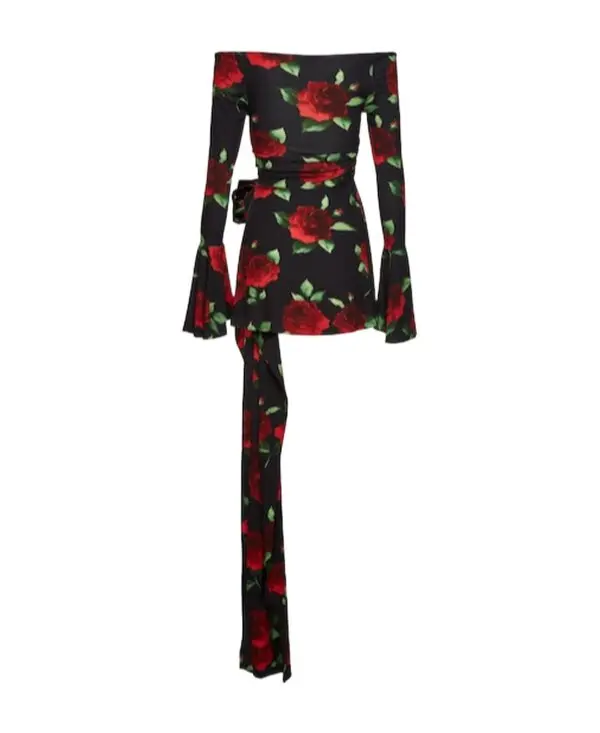 Magda Butrym Plain Jersey Mini Dress