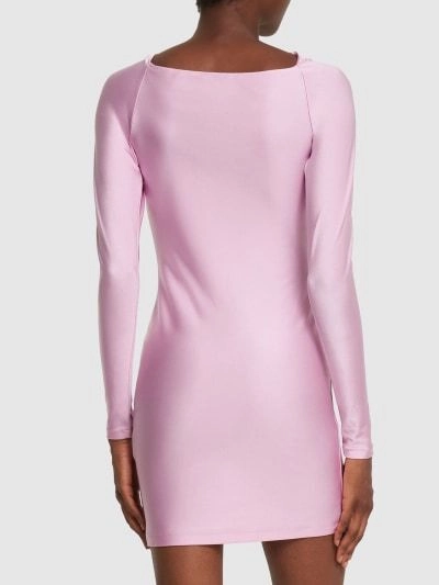 Coperni Hollowed-out Jersey Mini Dress
