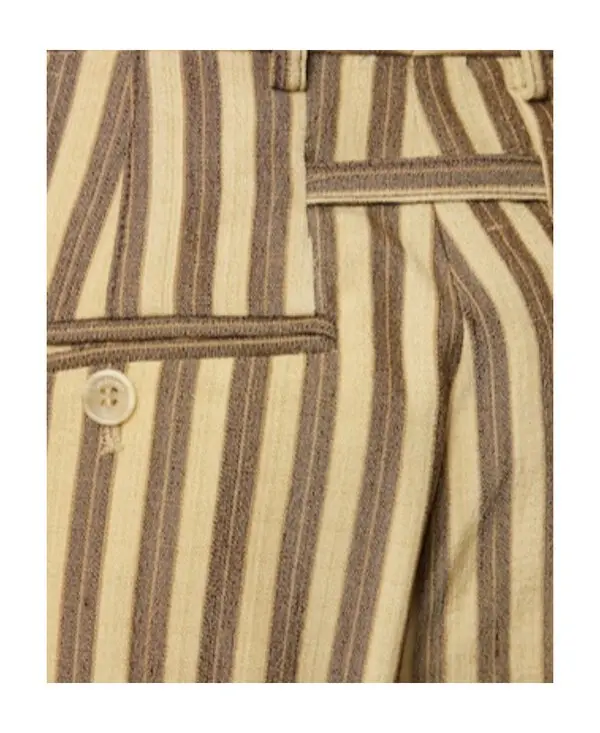 Jacquemus Logo Striped Casual Pants