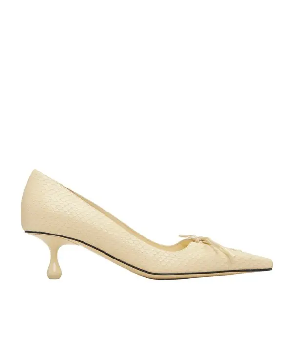 JIMMY CHOO Scarlett 50 High Heels - Cream