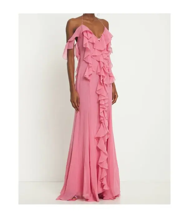 Blumarine Ruffle Dress