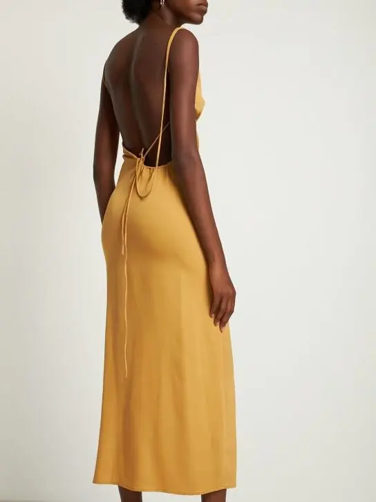 Christopher Esber Backless Dress With Draped Back