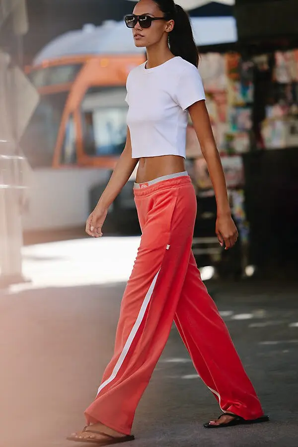 ARAMINTA JAMES Palmera 100% Cotton Terry Track Pants