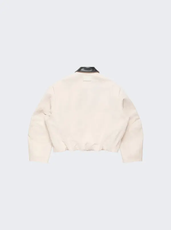 Acne Studios Leather Collar Bomber