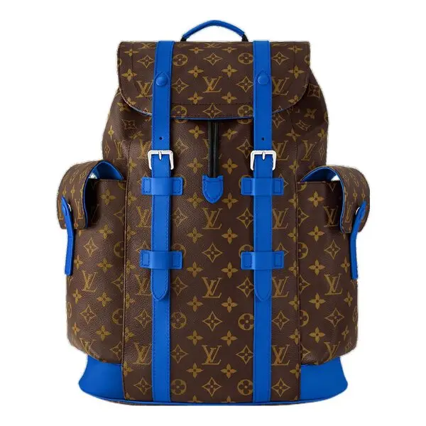 LOUIS VUITTON Christopher Mm Monogram Macassar Canvas