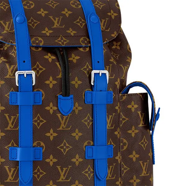 LOUIS VUITTON Christopher Mm Monogram Macassar Canvas