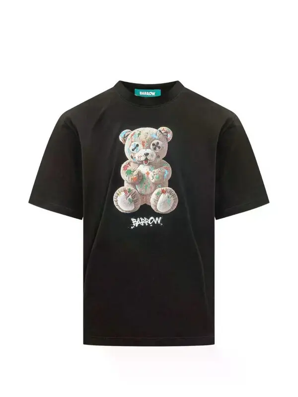 BARROW Teddy-bear Print T-shirt