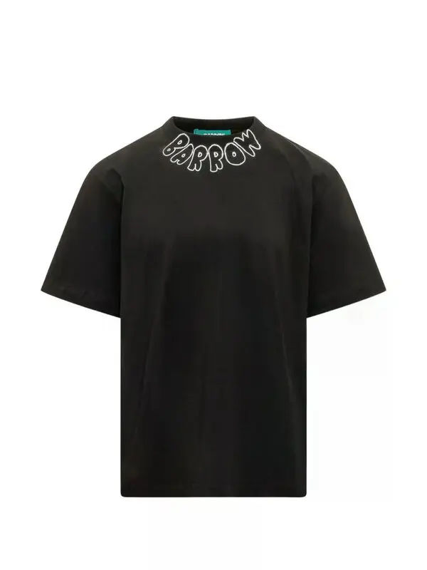 BARROW Graphic-print Crew-neck T-shirt