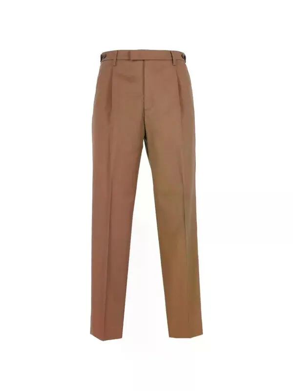 Barena Venezia Masco Pleated Virgin Wool Trousers