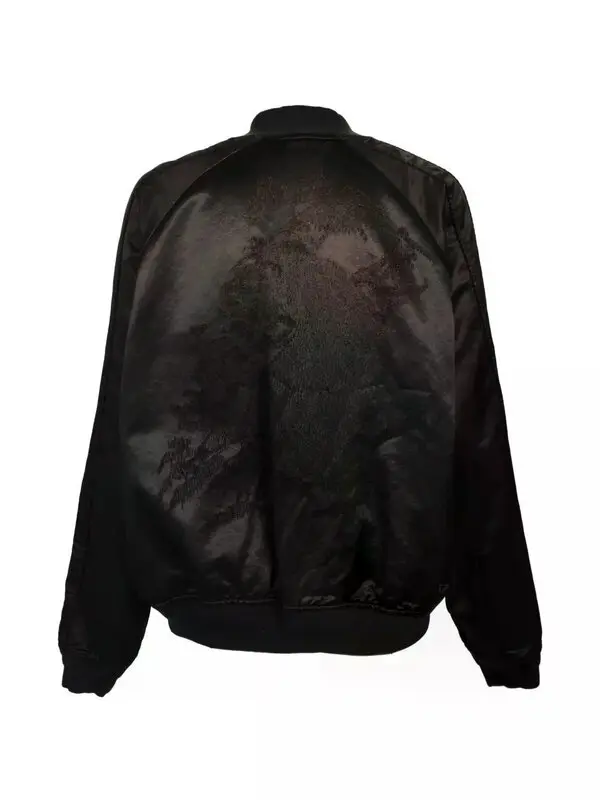 DOUBLET Embroidered Satin-finish Bomber Jacket