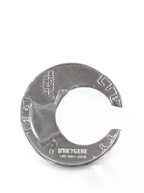 D'HEYGERE Coin-detail Cuff Earrings