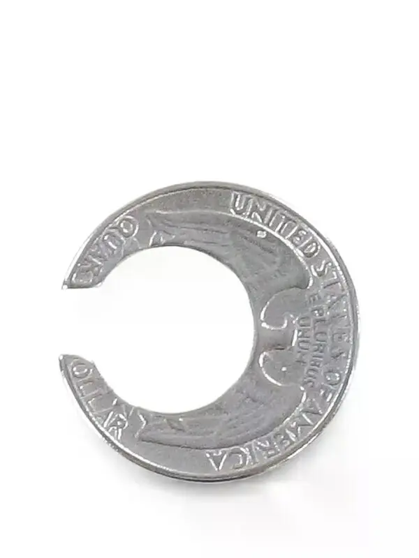 D'HEYGERE Coin-detail Cuff Earrings