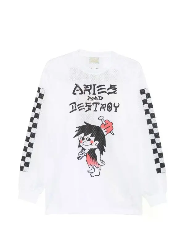 Aries Airtex Graphic-print T-shirt