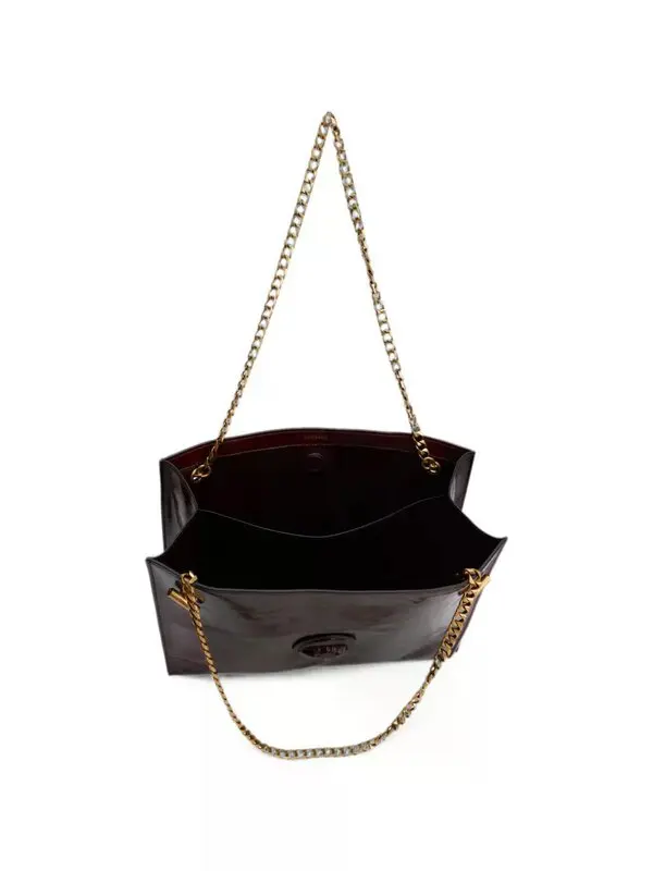 Versace Medusa Embellishment Chain Strap Tote Bag