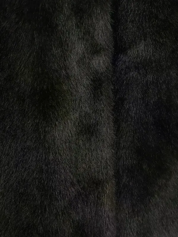 Herno Faux-fur Gilet - Black