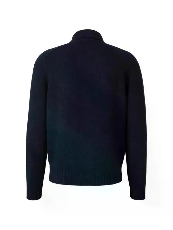 GRAN SASSO Knitted Flap-pocket Cardigan
