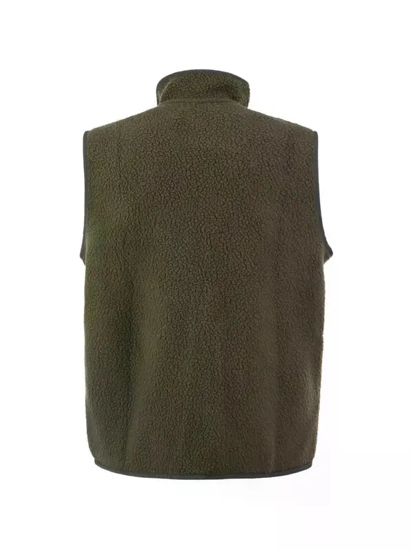 Patagonia Retro Pile Fleece-texture Gilet - Green