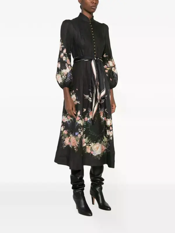 Zimmermann Valiant Button-up Maxi Dress