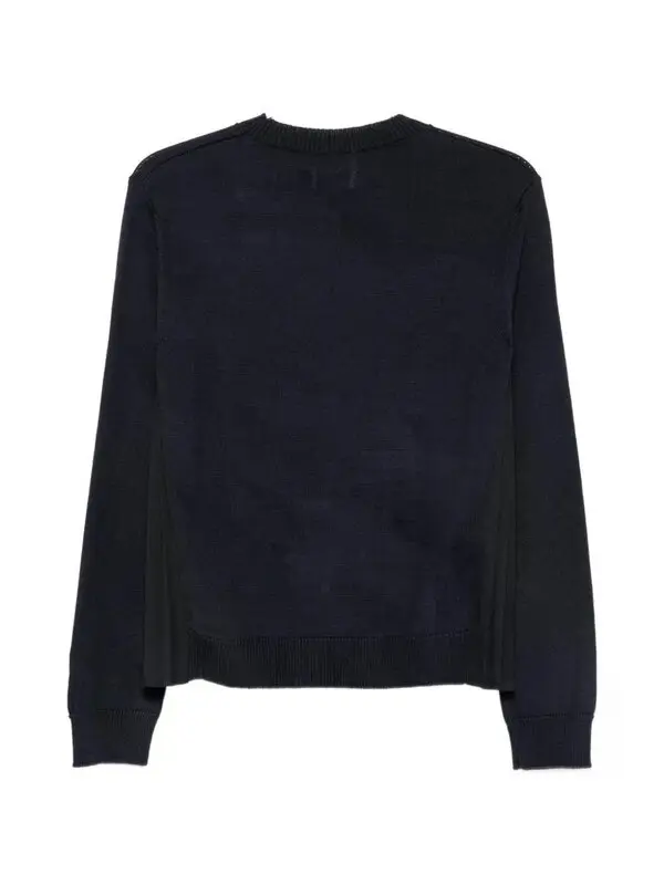 NUDE Pleated-panel Sweater