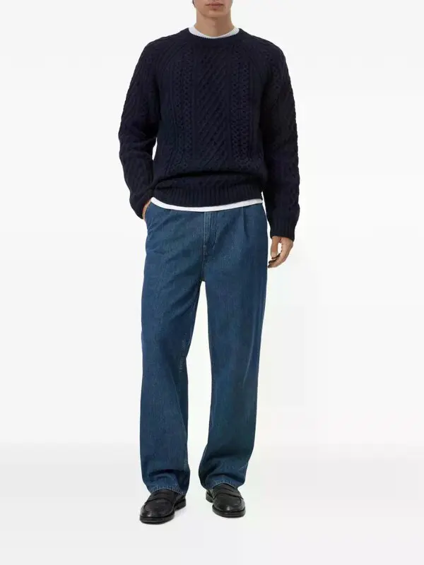 Closed Cable-knit Sweater