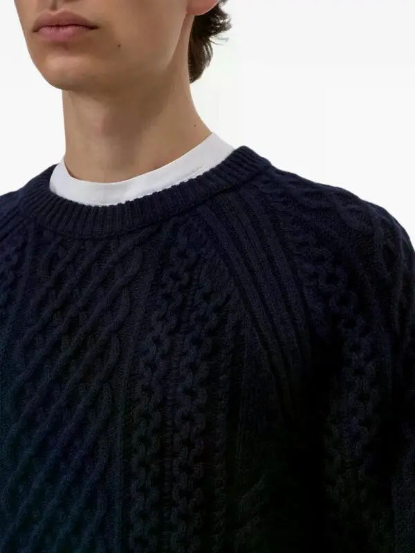 Closed Cable-knit Sweater