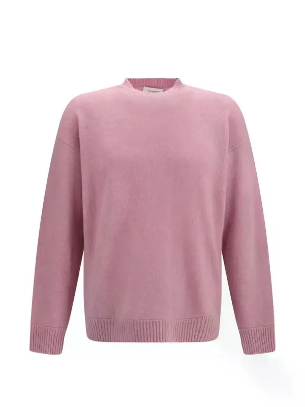 LANEUS Ribbed-trim Sweater