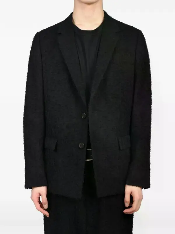 FILTH Textured Single-breasted Blazer